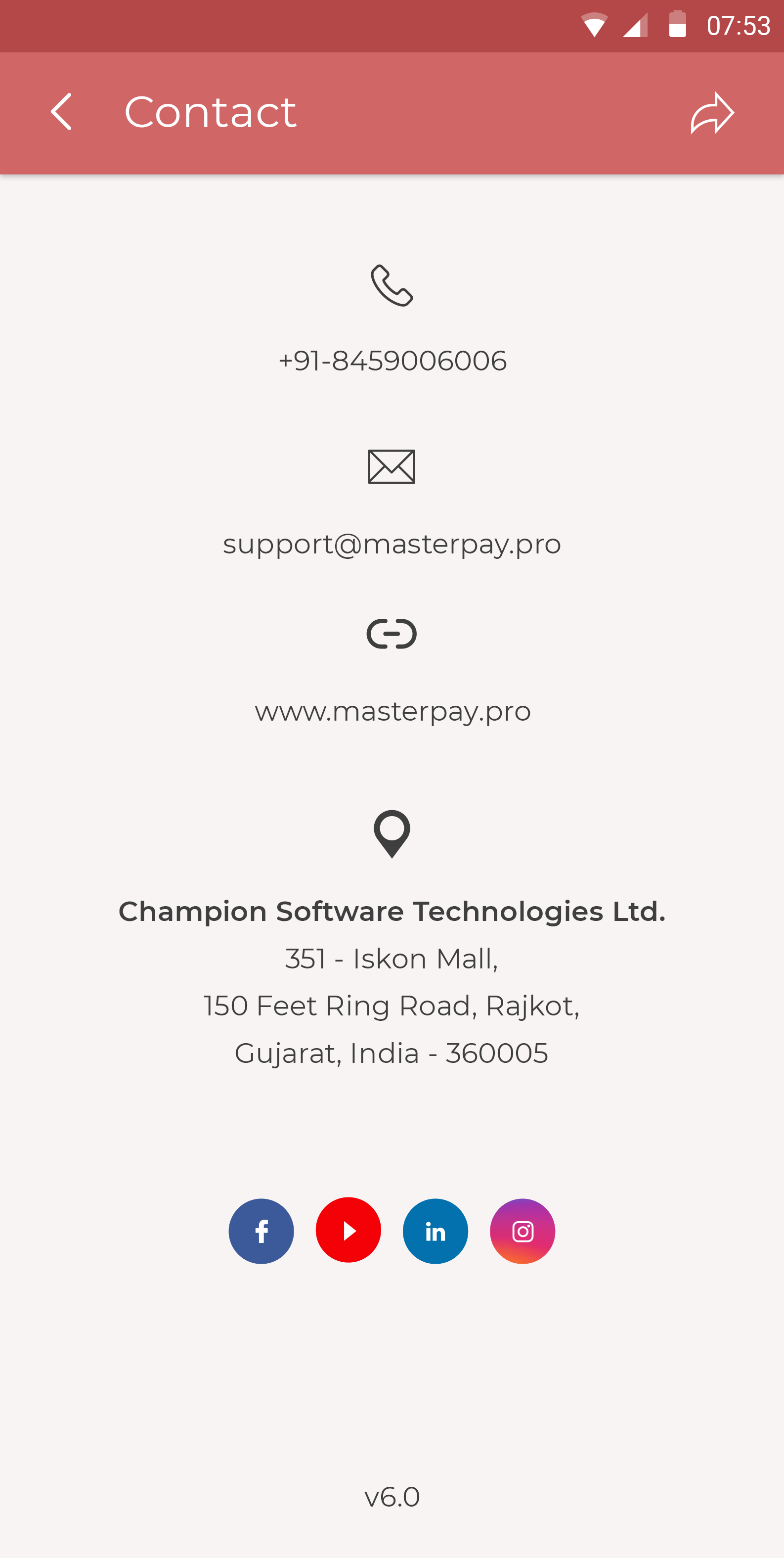 About Us : Master Pay